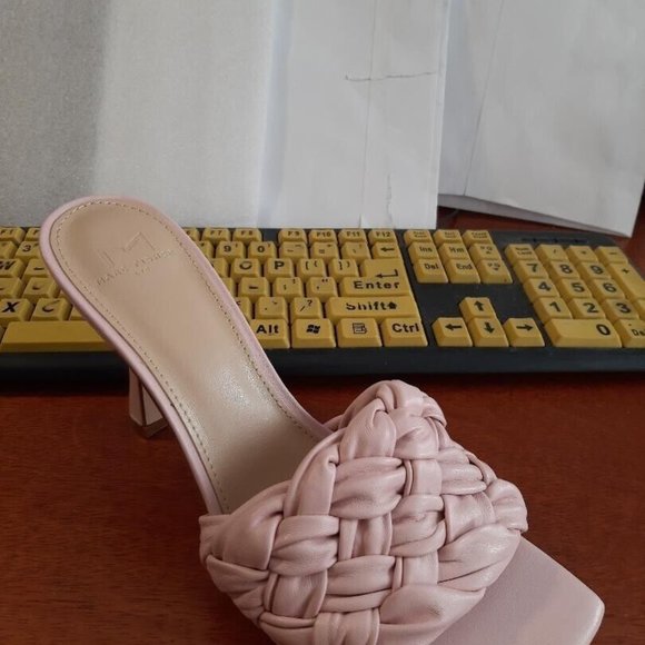 Marc Fisher | Shoes | Marc Fisher Women Draya Light Pink Braided Mule ...